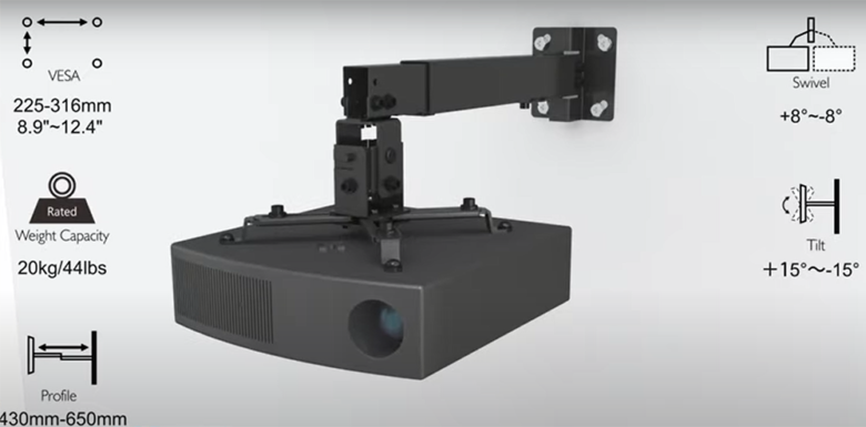 How to Mount a Projector Without Drilling? - ProjectorProfy