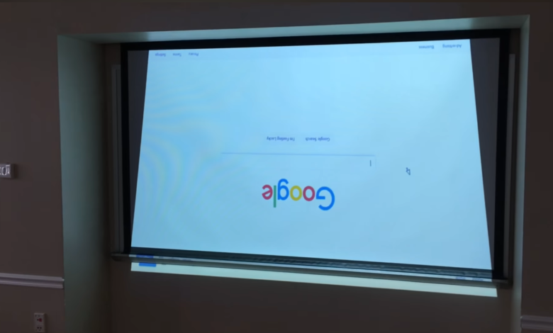 Why Is My Projector Upside Down? - ProjectorProfy