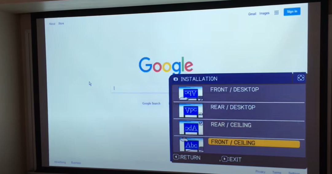 How to Rotate Projector Screen Without Remote? - ProjectorProfy